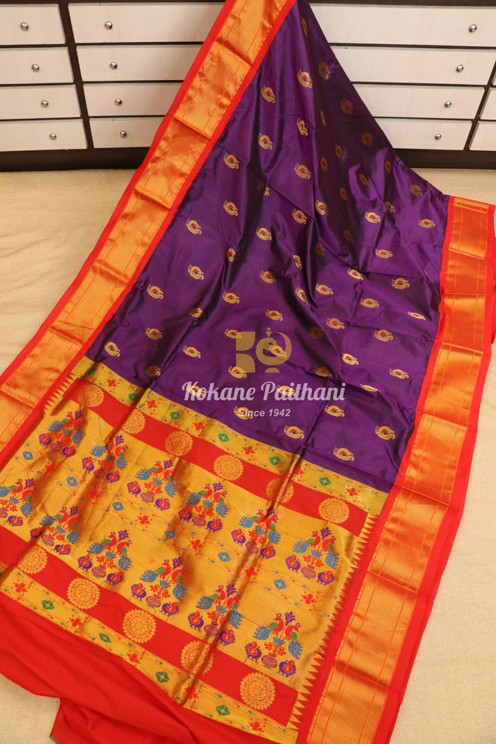 Maharani Paithani Saree – Kokane Paithani and Sons