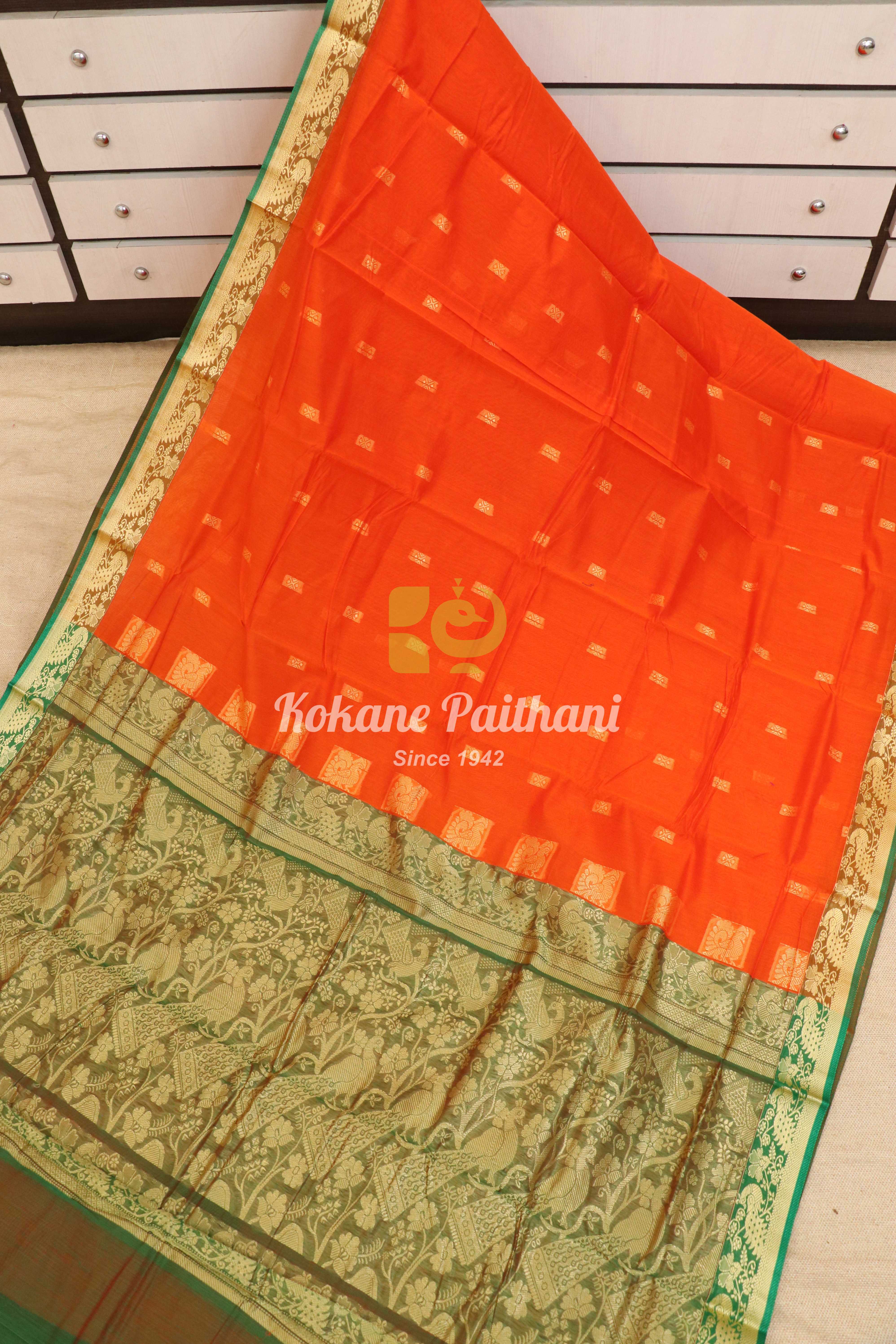 Cotton Dagina Saree – Kokane Paithani and Sons